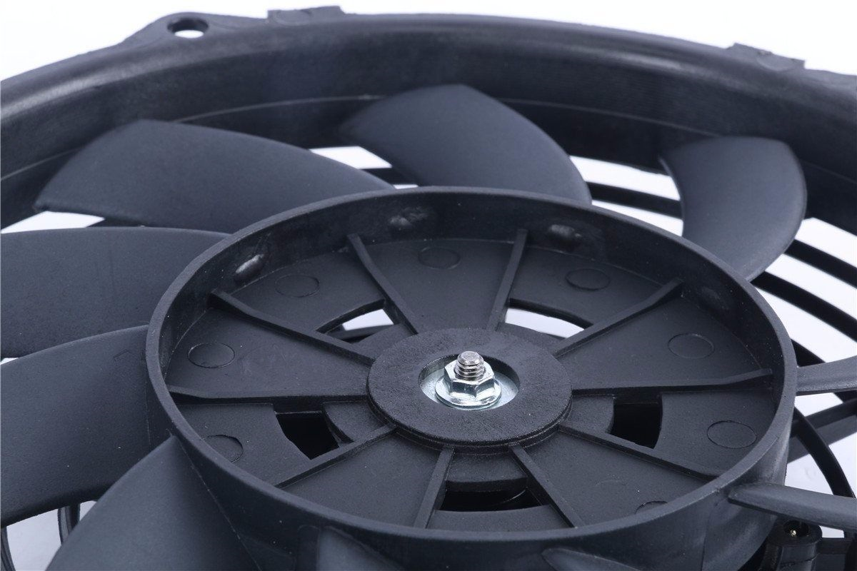 2x12V 9" Slim Push Pull Electric Radiator Cooling Fan+ Mounting + Relay ...