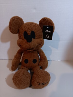 Disney X AE Mickey Mouse Brown Fleece American Eagle Special Edition ...