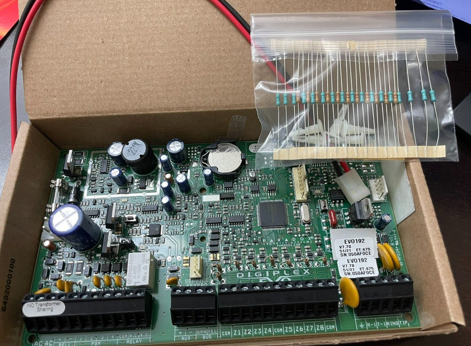 Paradox Digiplex EVO192 D6Q Zone Control Panel - REPLACEMENT ONLY | eBay