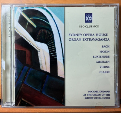 MICHAEL DUDMAN: SYDNEY OPERA HOUSE ORGAN EXTRAVAGANZA ; CD EX | eBay