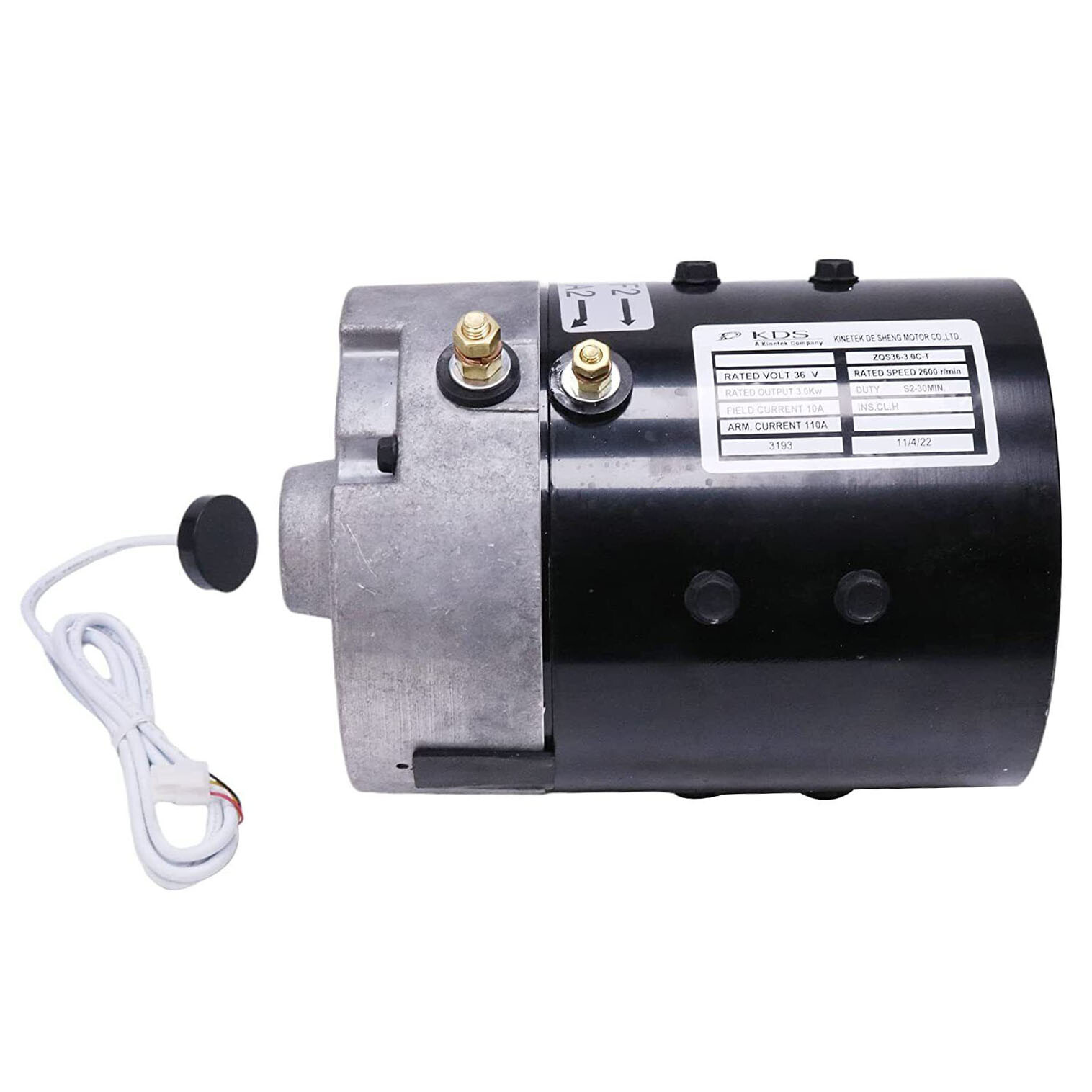 36/48V Electric Motor w/Speed Sensor 73124-G01 for Yamaha G9 G14 G16 ...