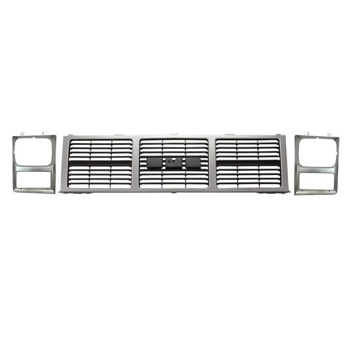 Front Grille + Head Light Door For 1985-1988 GMC C1500 PICKUP JIMMY Set ...