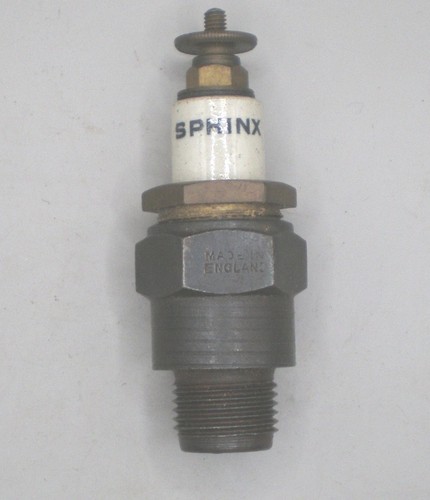 Vintage Collectible SPHINX Spark Plug w/ Original Tin. | eBay