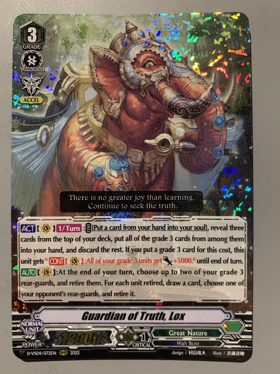 Cardfight Vanguard Great Nature Cards