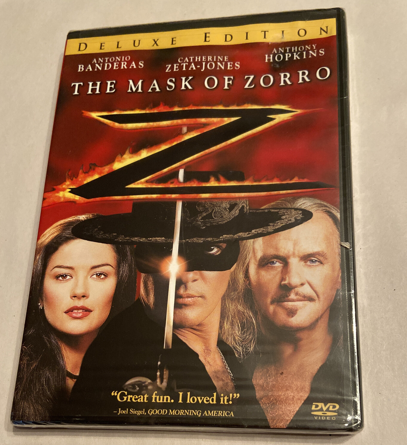 The Mask of Zorro (DVD) Deluxe Widescreen …NEW & SEALED 43396109353| eBay