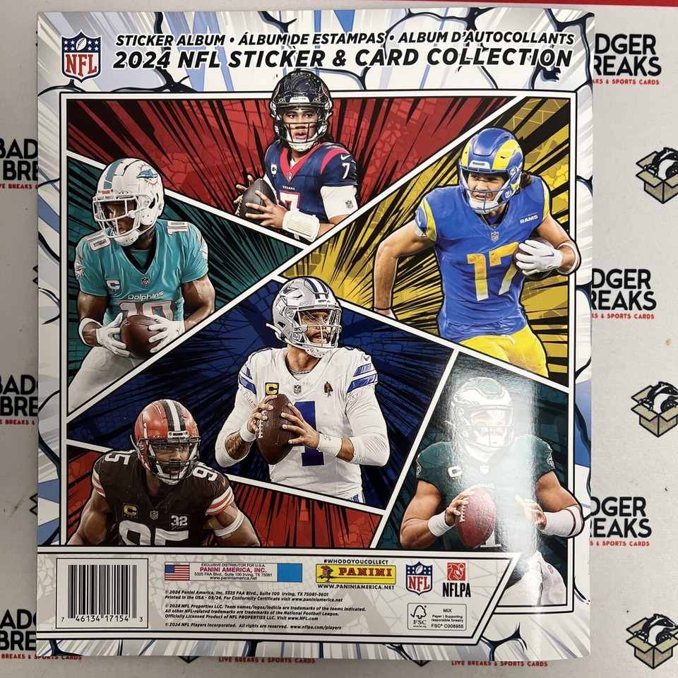 2024 Panini NFL Sticker Book | eBay