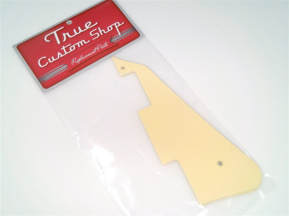 True Custom Shop® 1ply Cream Pickguard for Gibson USA Les Paul Guitars