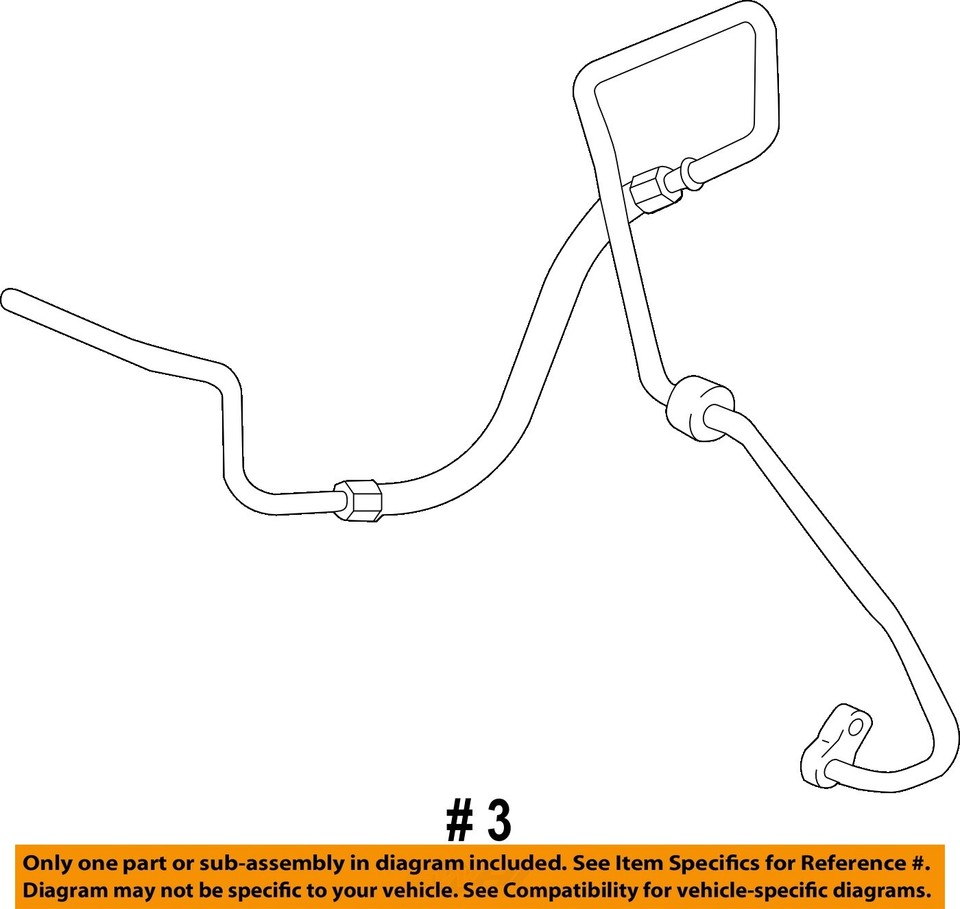 GM OEM Transmission Cooler-Oil outlet tube 39066234 | eBay