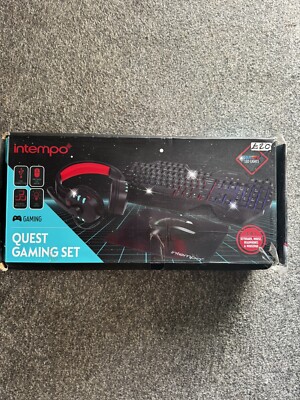 4-1 Gaming Set , Mouse , Keyboard, Headset And Mouse Pad Intempo | eBay