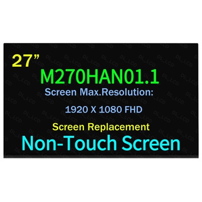 Replacement For HP 27" 27-D L91217-001 LCD Non-Touch Screen Display ...