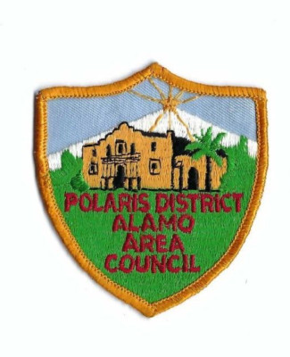 Alamo Area Council Polaris District Patch 3in x 3-3/8in | eBay