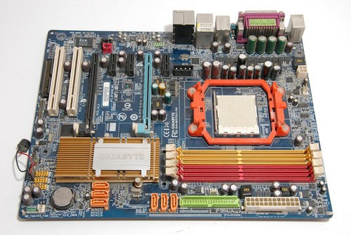 GIGABYTE GA-M57SLI-S4 AM2 NVIDIA nForce 570 SLI MCP ATX AMD Motherboard ...