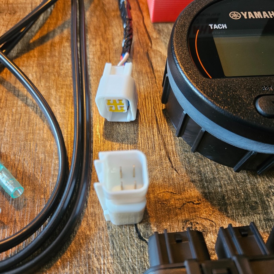 Yamaha Gauge Round Multifunction Tacho Kit 6Y8-8350T-20 | eBay