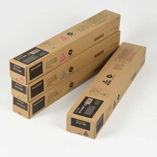 Kit 4 colori toner bk c y m Sharp Originale BP-GT70 per BP-50C26, BP ...