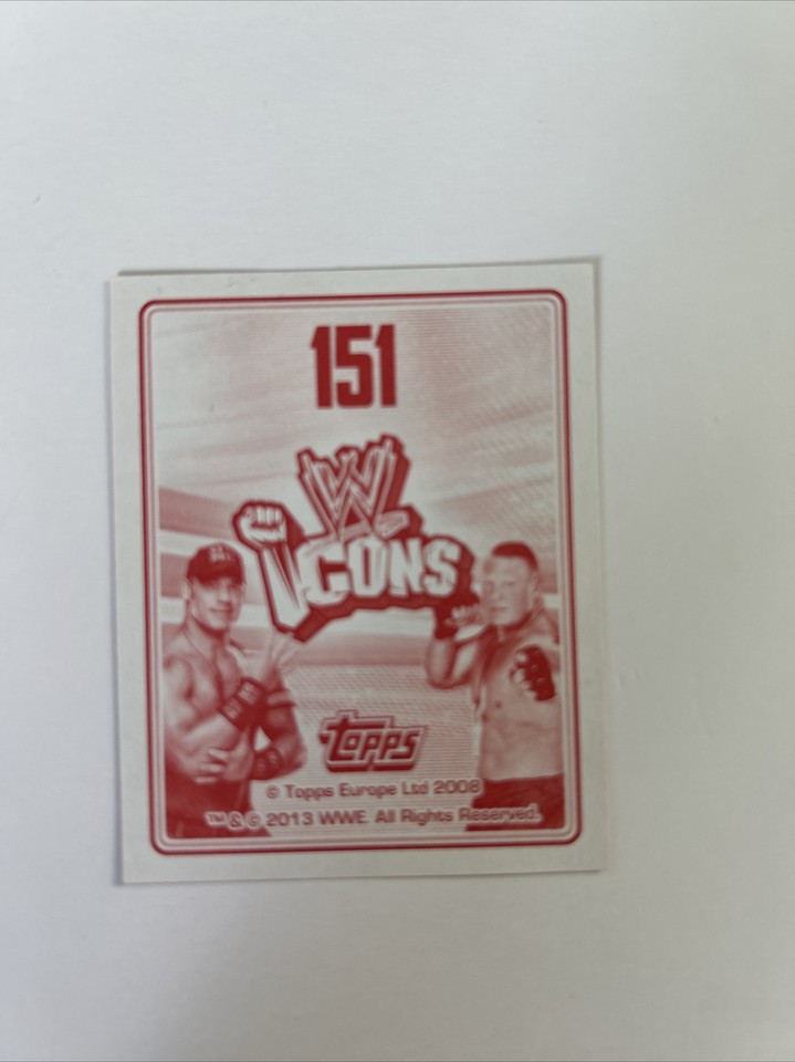 2013 WWE Topps Icons The Shield Rookie Sticker Card #151 | eBay