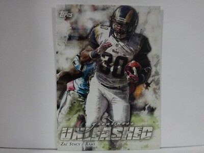 2014 Topps Greatness Unleashed St. Louis Rams Football Card #GUZS Zac ...