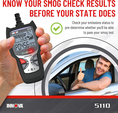 INNOVA CarScan Pro 5110 + RepairSolutions2 App - Professional OBD2 Car ...