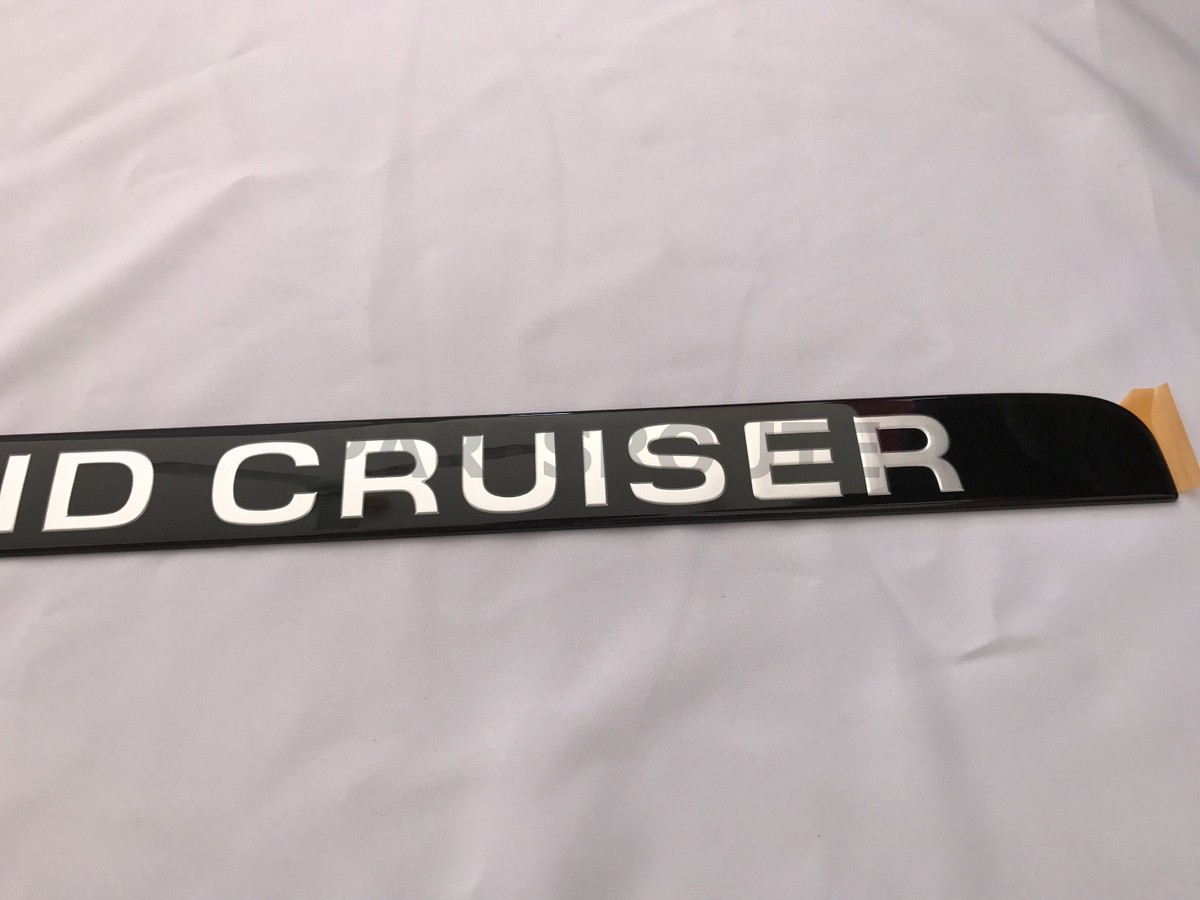Toyota Emblem Replacement Genuine Toyota OEM Tailgate Hatch Emblem For ...