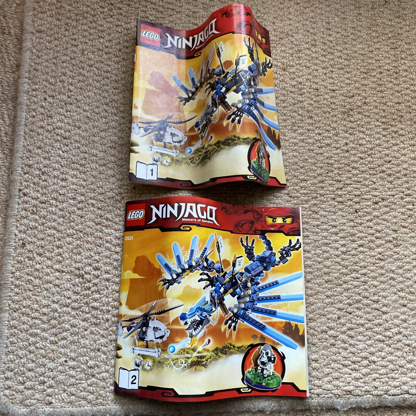 LEGO NINJAGO: Lightning Dragon Battle (2521) 100% Complete ...