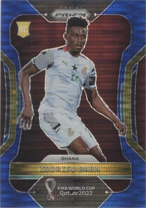 2022 Panini Prizm World Cup Qatar - Iddrisu Baba #232 Breakaway Blue ...
