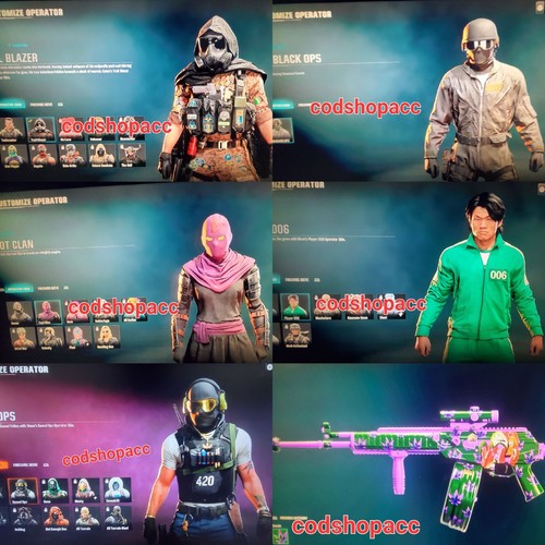 CoD Warzone acc Trail Blazer - John Black Ops👤Highly Decorated🔥 Full ...