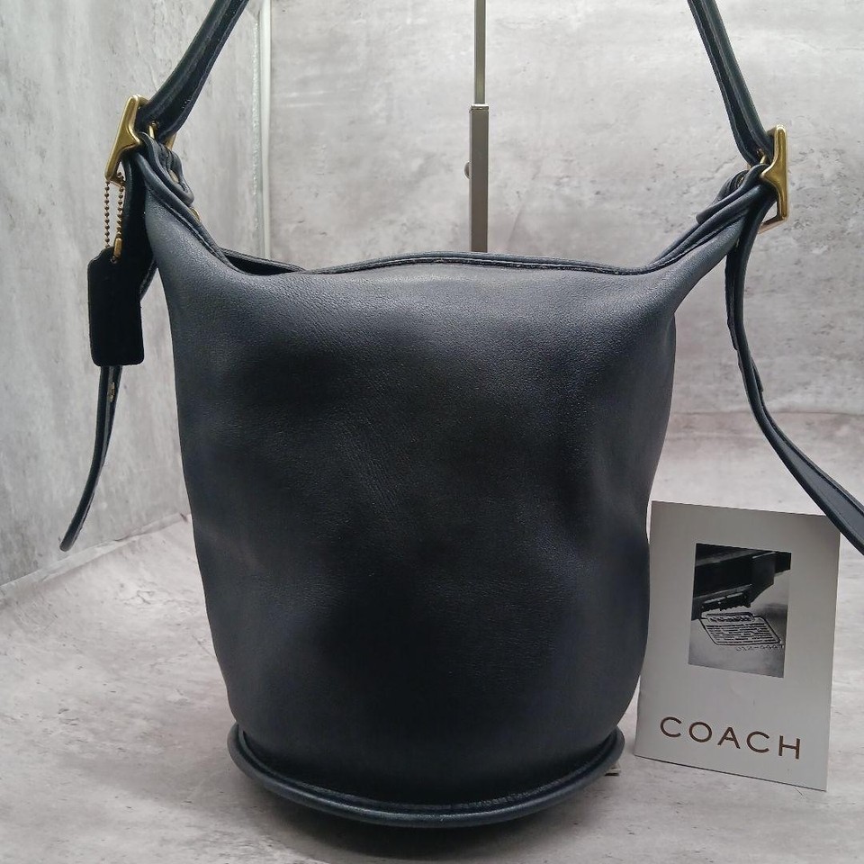 Coach 9953 Vintage Leather Bucket Shoulder Crossbody Handbag Timeless ...