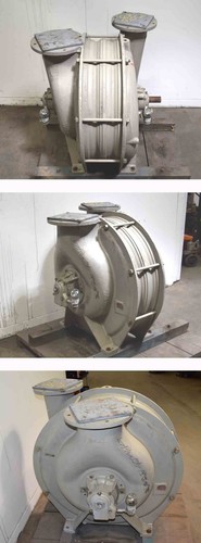 NEW Large Industrial Cast-Iron Circulator Pump In/Out-Ports Shaft-Dia ...