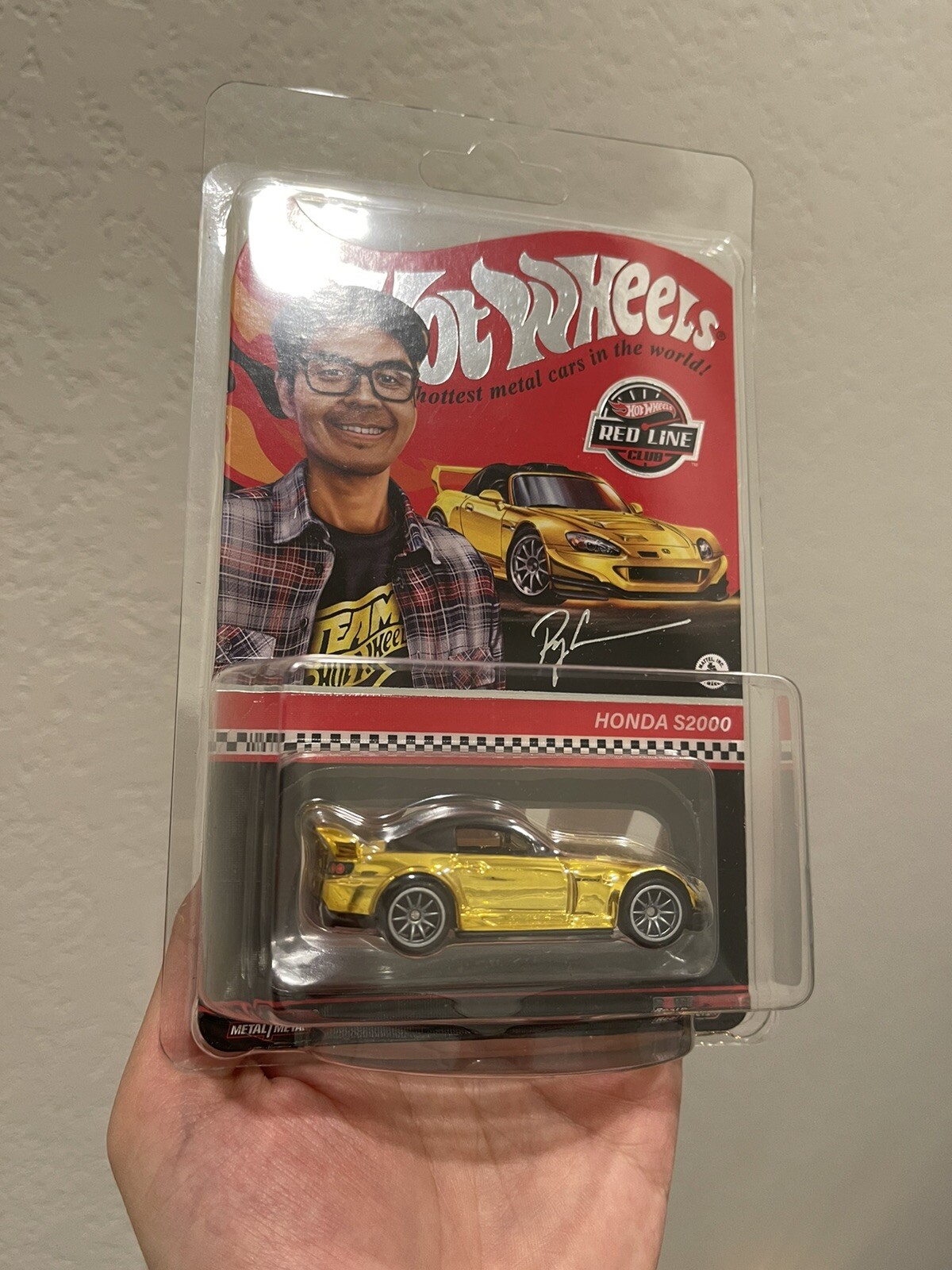 2022 Hot Wheels RLC Club Exclusive Gold Honda S2000 Ryu Asada 29481/ ...