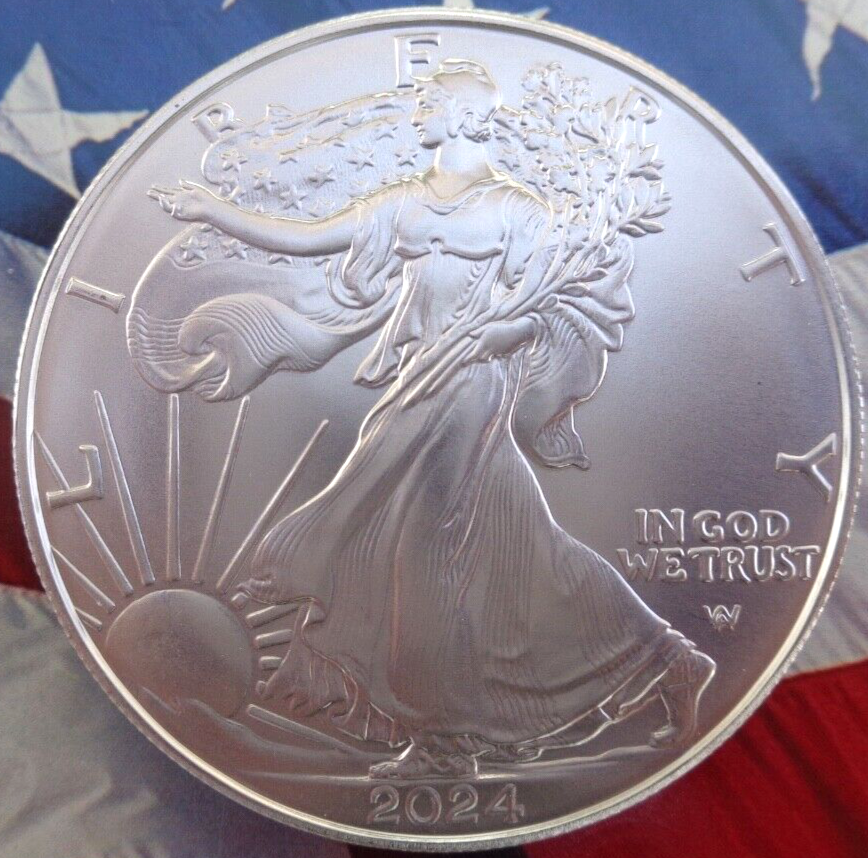 2024 American Silver Eagle BU $1 silver coin .999 fine silver | eBay