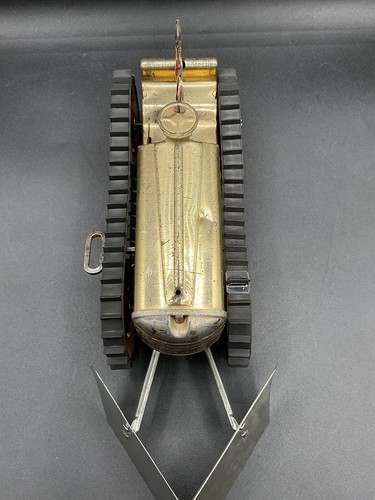 Marx Tractor & Plow Climbing Tractor Crawler Vintage c.1939 Copper ...