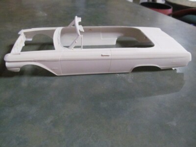 1962 Ford Galaxie convertible AMT Model car body | eBay