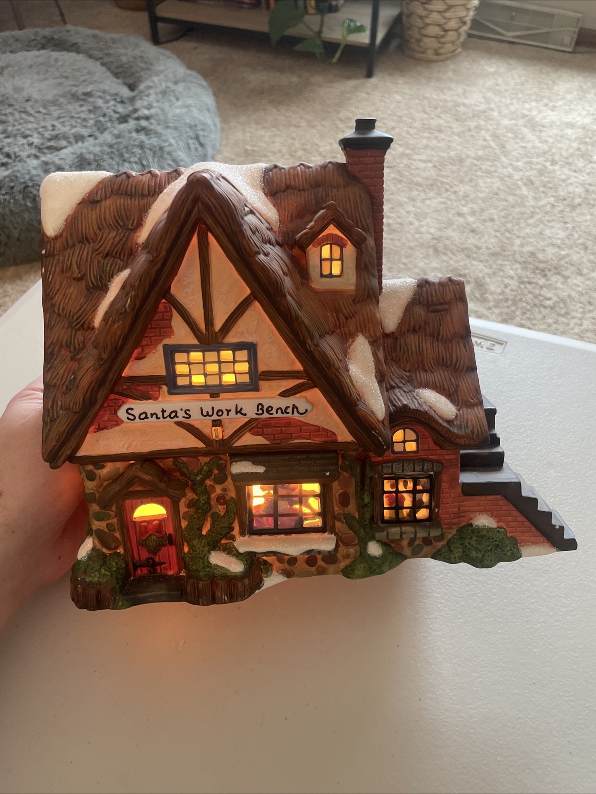 Santa's Workbench Collection 2004 Prestwick Place Lighted Christmas ...