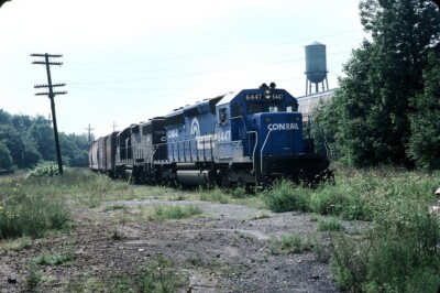 ConRail (CR) - SD40-2 - #6447 - Original 35mm Slide | eBay