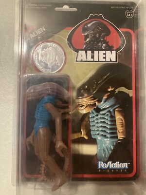 2018 Super 7 Alien ReAction Carded The Alien (With Coin) | eBay