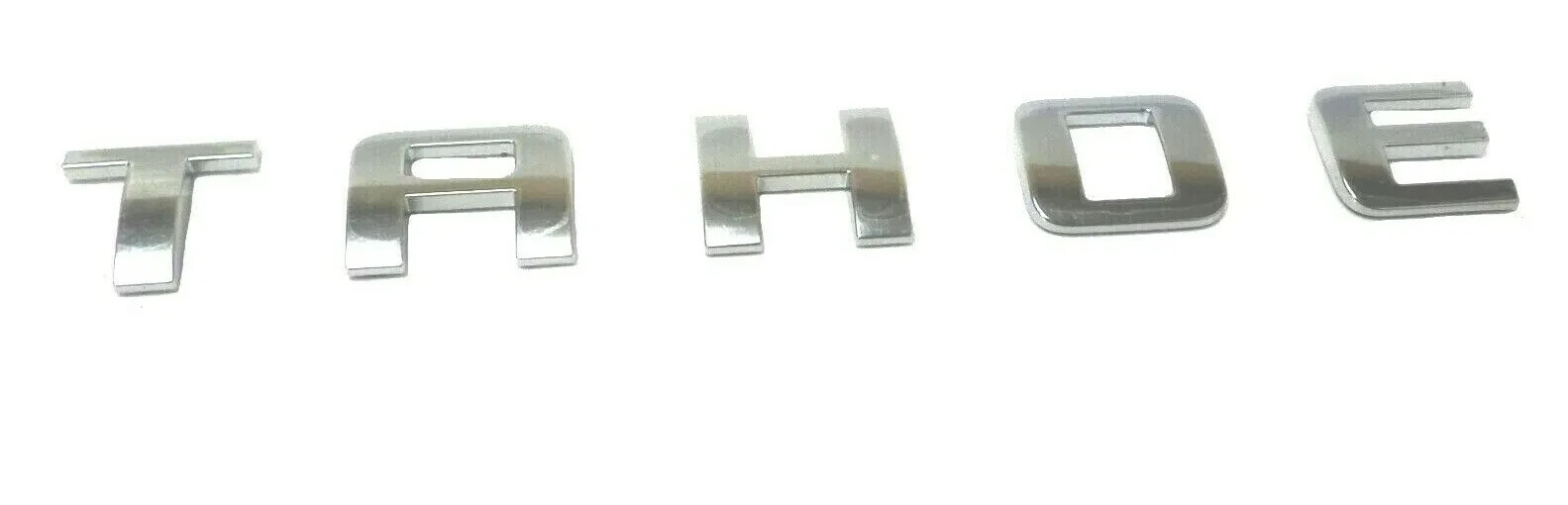 2007-2018 Chevrolet Tahoe Chrome Letter Emblems Door Badges Nameplate ...