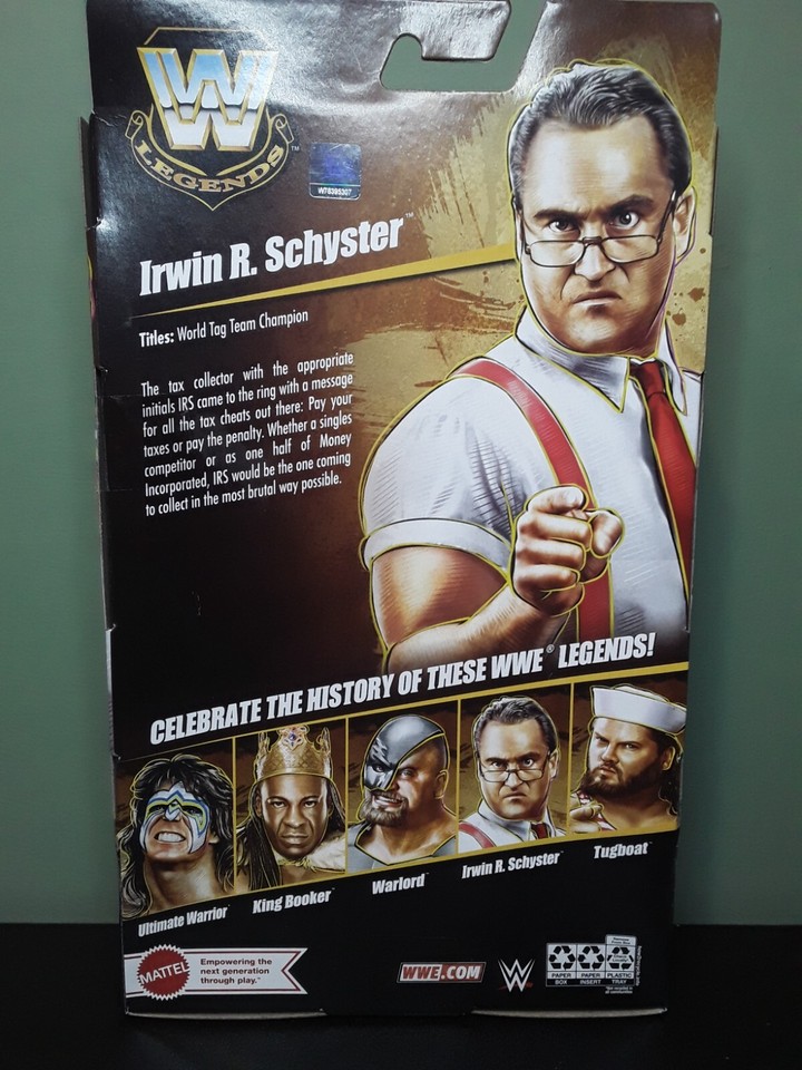 Mattel: WWE Legends Greatest Hits ~IRWIN R. SCHYSTER~ *NEW in BOX* 2024 ...