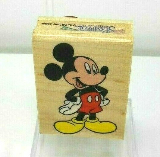 Disney Mickey Mouse Mickey Rubber Stampede Stamp 392-D art crafts ...