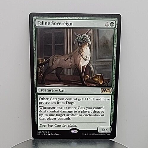 MTG Feline Sovereign Core Set 2021 180/274 Regular Rare | eBay