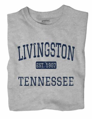 Livingston Tennessee TN T-Shirt EST | eBay