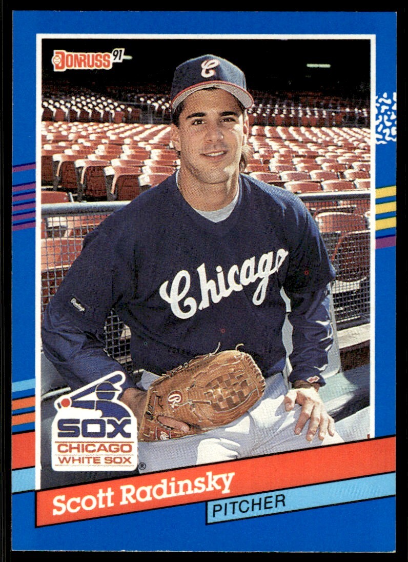 1991 Donruss Baseball Card Scott Radinsky Chicago White Sox #332 | eBay