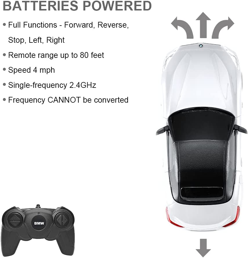 Rastar RC BMW Z4 Model Car, 1/24 Scale BMW Remote Control Car for Boys ...
