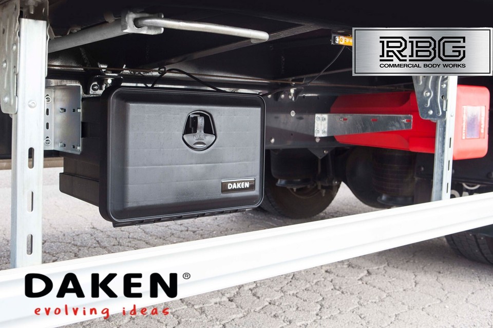 DAKEN Toolbox JUST 750 x 350 x 450 Lorry Side Locker Truck Storage Box ...