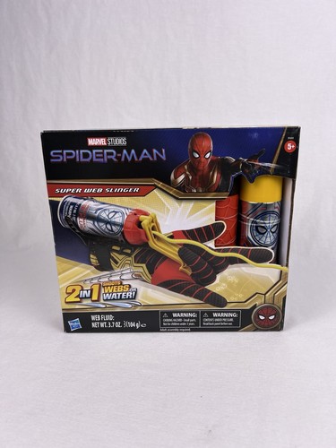 HASBRO Marvel Studios Spider-Man Super Web Slinger 2-in-1 Web Fluid ...