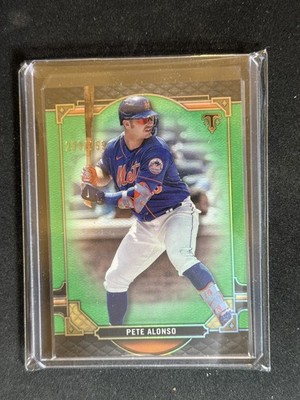 2021 Topps Triple Threads #73 Pete Alonso Emerald 259/259 Last Print ...