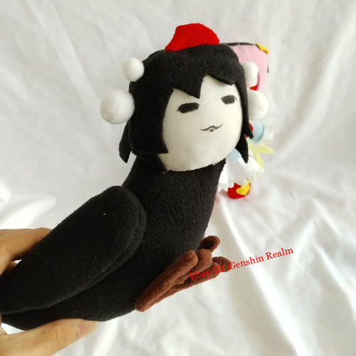 Anime Touhou Project Animal Series Shameimaru Aya Crow Plush Doll Toy ...