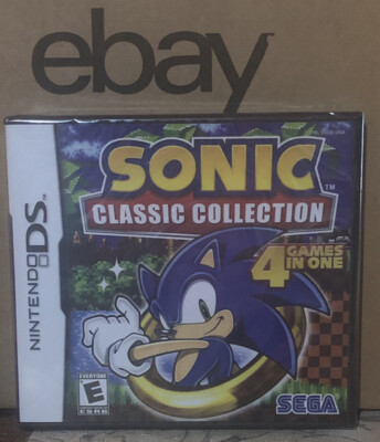 Sonic Classic Collection - Nintendo DS *New! *Factory Sealed! *Free ...