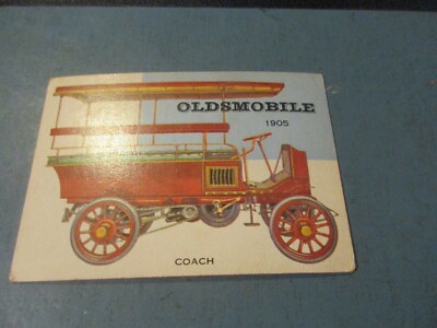 1954 Topps World On Wheels #113 - 1905 Oldsmobile Coach | eBay