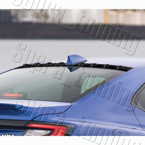 Carbon Fiber Vortex Rear Roof Spoiler Wing FIT 2022-2024 Subaru WRX ...
