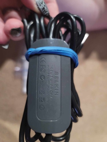 BELKIN EASY TRANSFER CABLE FOR WINDOWS 7 USB 2.0 8FT /2.4M PC ADAPTER ...