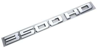 1x 3500HD 3500 HD ABS Letter Emblem 3D Badge for car Nameplate new | eBay